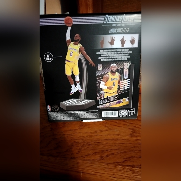 Hasbro | Toys | Lebron James Starting Lineup | Poshmark
